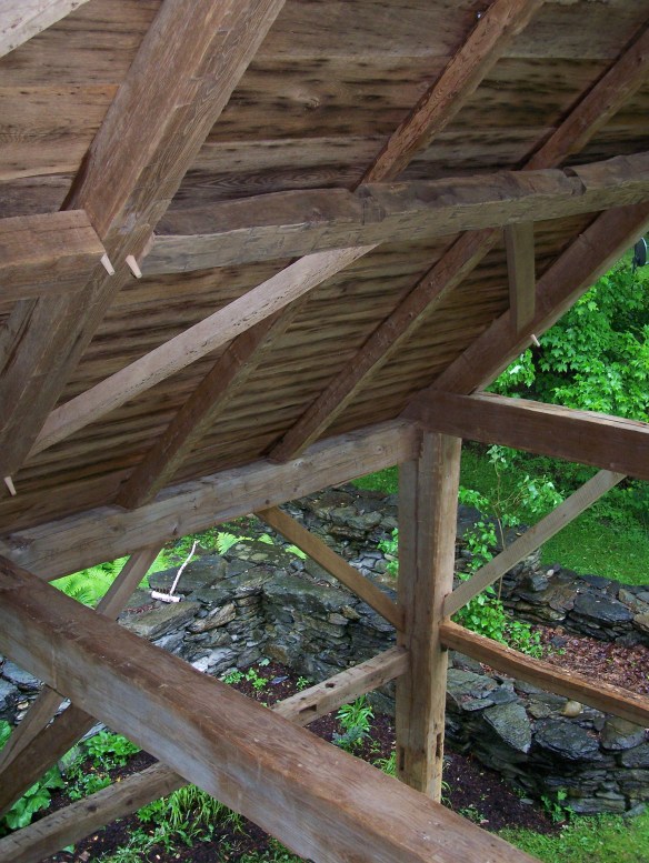 Restoration Continues on the Gunstock Timberframe | A Blog about Old ...