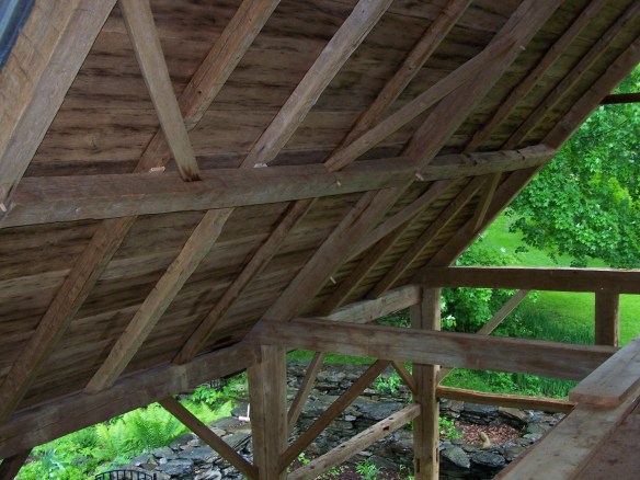 Restoration Continues on the Gunstock Timberframe | A Blog about Old ...
