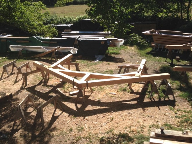 GMTF Takes Timber Framing to the Water: The Boat House Project | A Blog ...