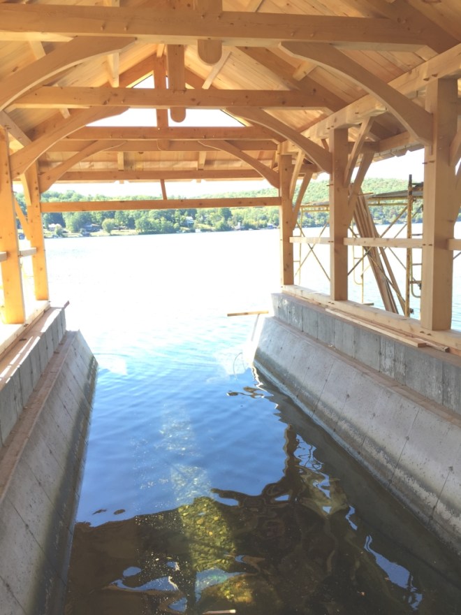 GMTF Takes Timber Framing to the Water: The Boat House Project | A Blog ...