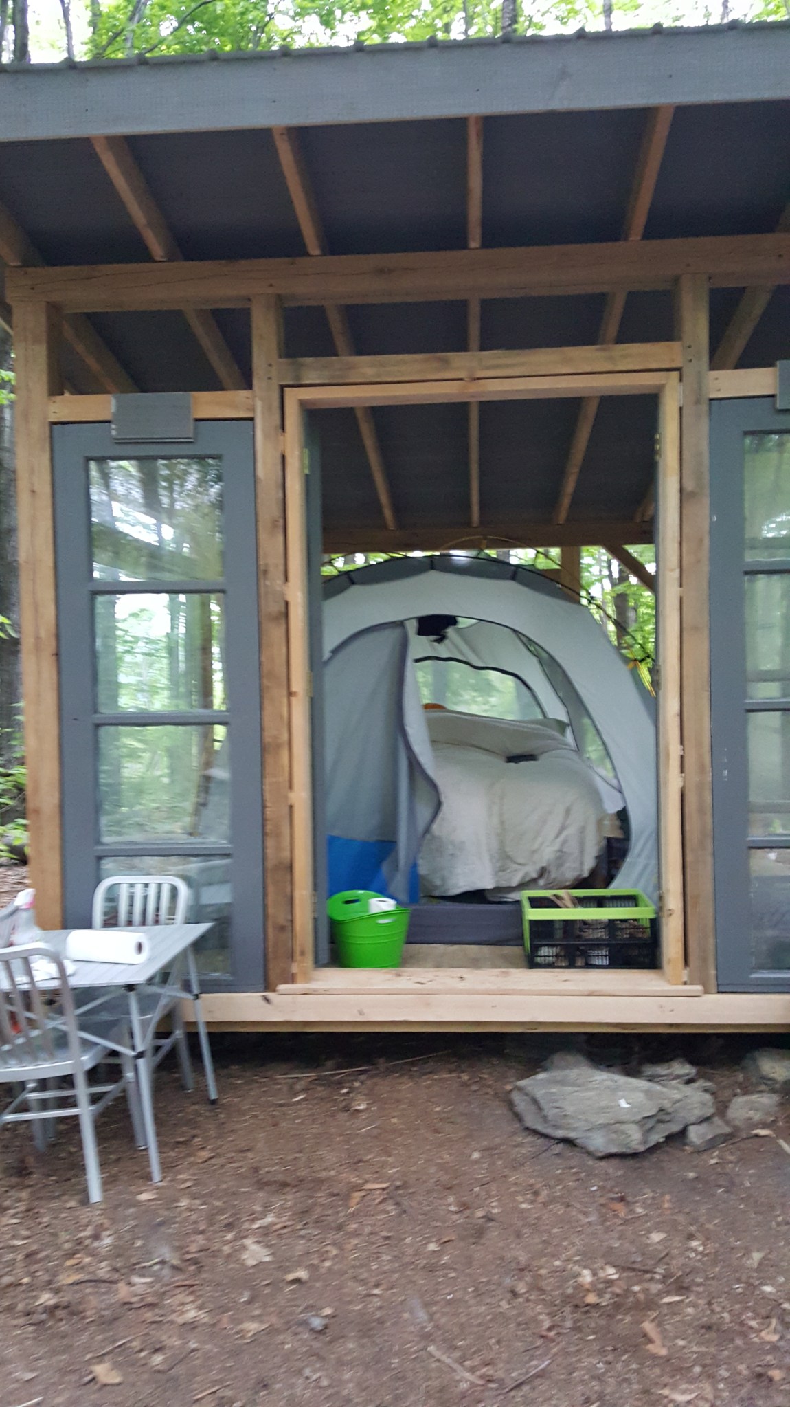 Glamping – The Timber Frame Glass House | A Blog about Old Barns ~ from ...