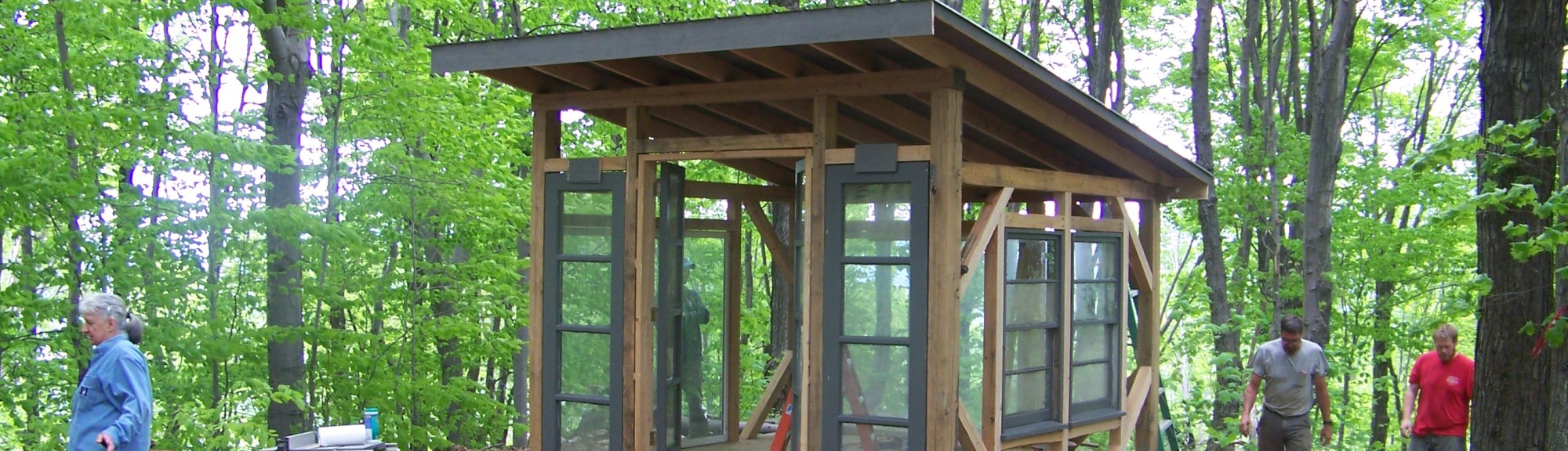 Glamping – The Timber Frame Glass House | A Blog about Old Barns ~ from ...