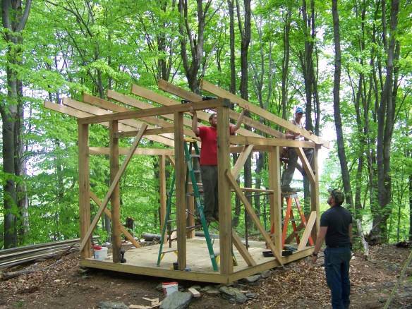 Glamping – The Timber Frame Glass House | A Blog about Old Barns ~ from ...
