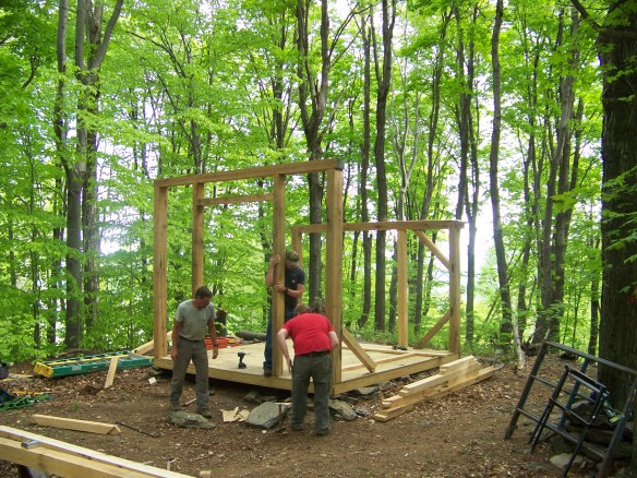 Glamping – The Timber Frame Glass House | A Blog about Old Barns ~ from ...