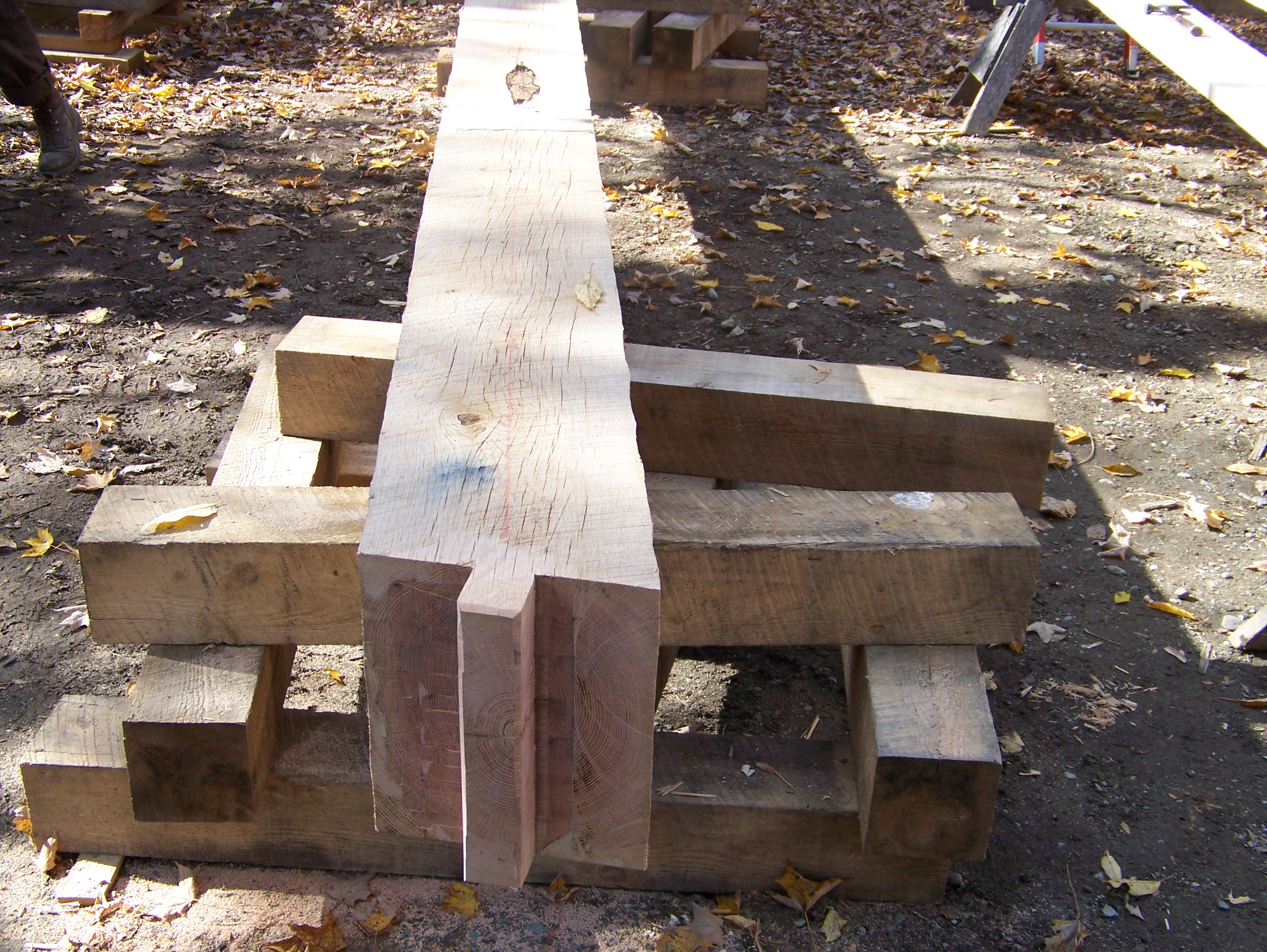 crooked-joinery-on-white-oak-timbers | A Blog about Old Barns ~ from ...