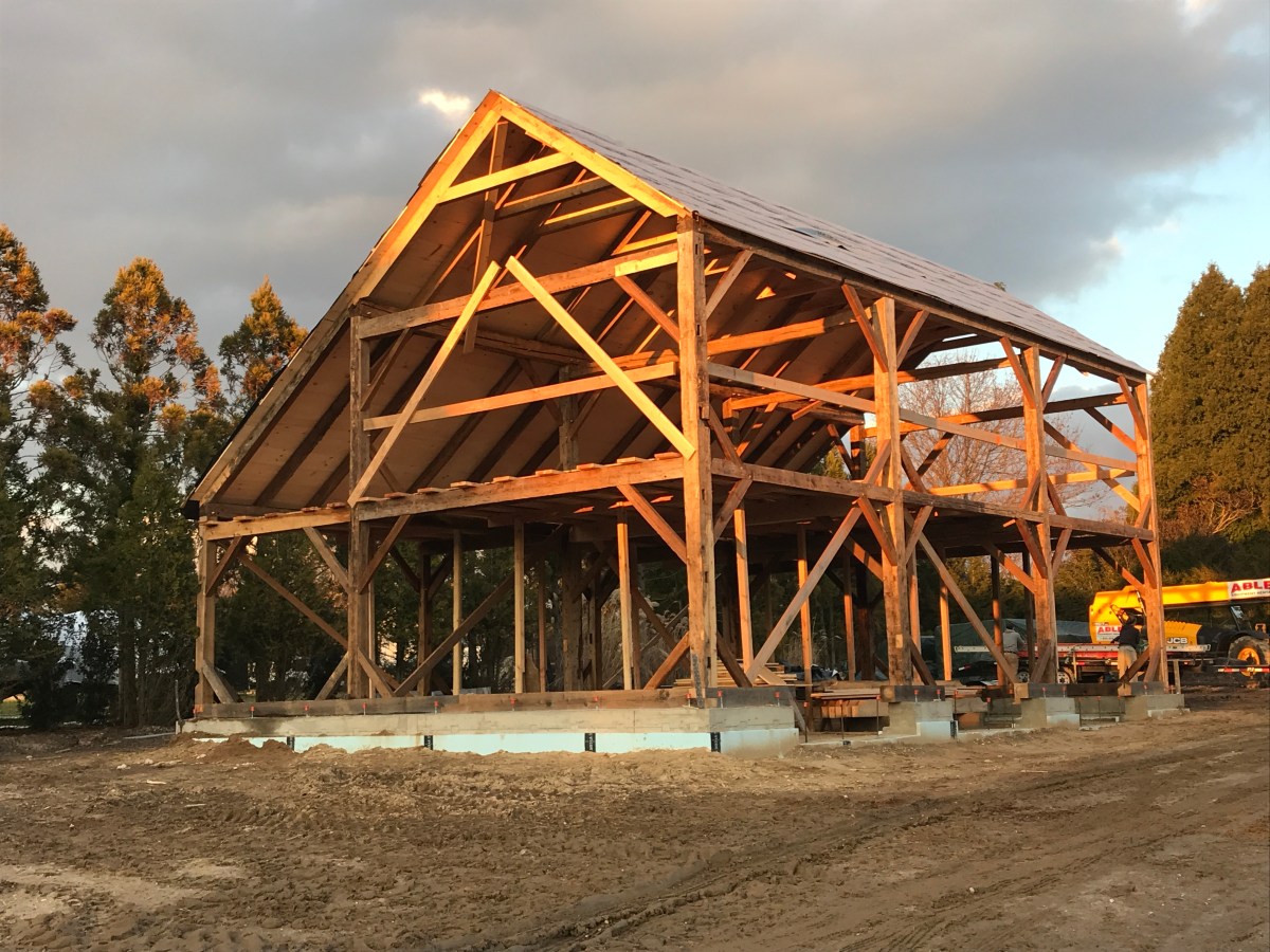 The Race to Raise a Barn: 12 Days on Long Island | A Blog about Old ...