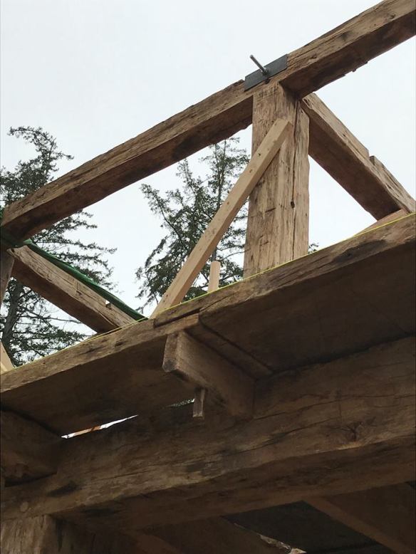Way Out West: Timber Framing on Whidbey Island | A Blog about Old Barns ...
