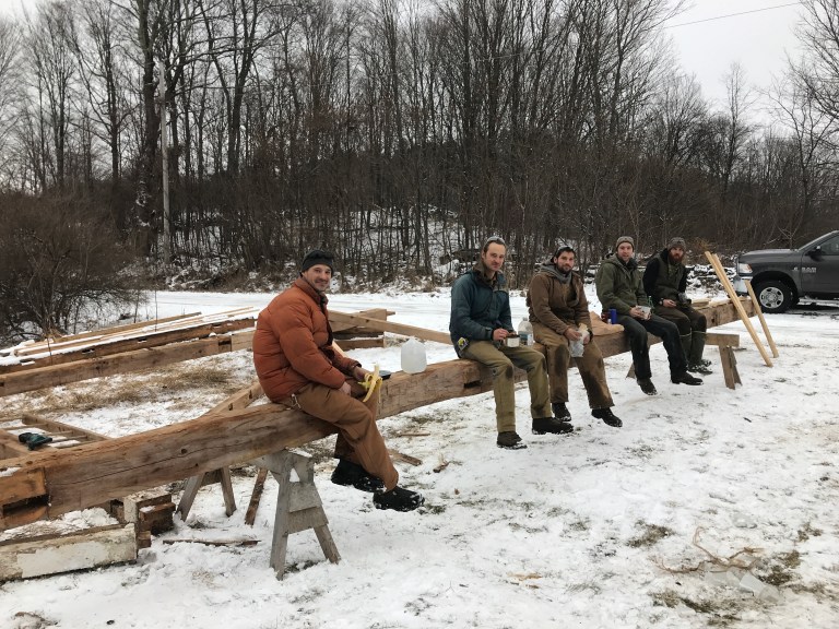 Dismantling the Benson Timber Frame: Timelapse Videos & More | A Blog ...