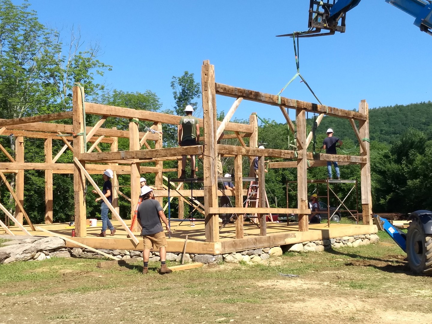 Timber Frame Projects | A Blog about Old Barns ~ from Green Mountain ...